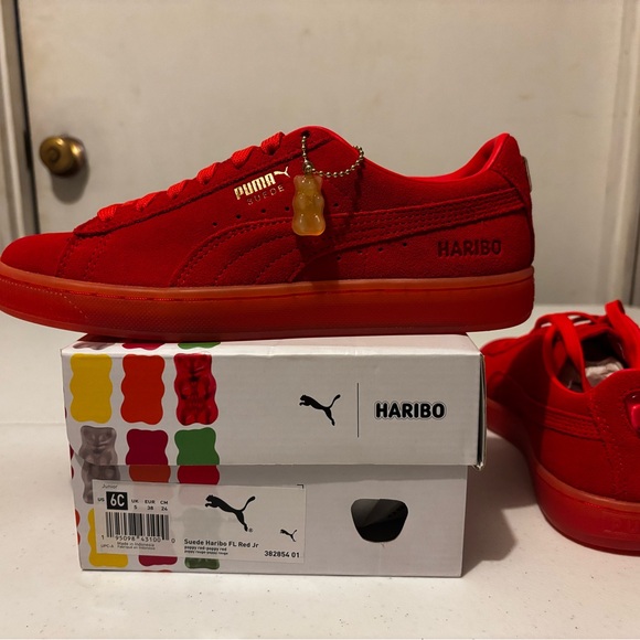 Puma | Shoes | Puma Red Haribo Collaboration Sneakers | Poshmark